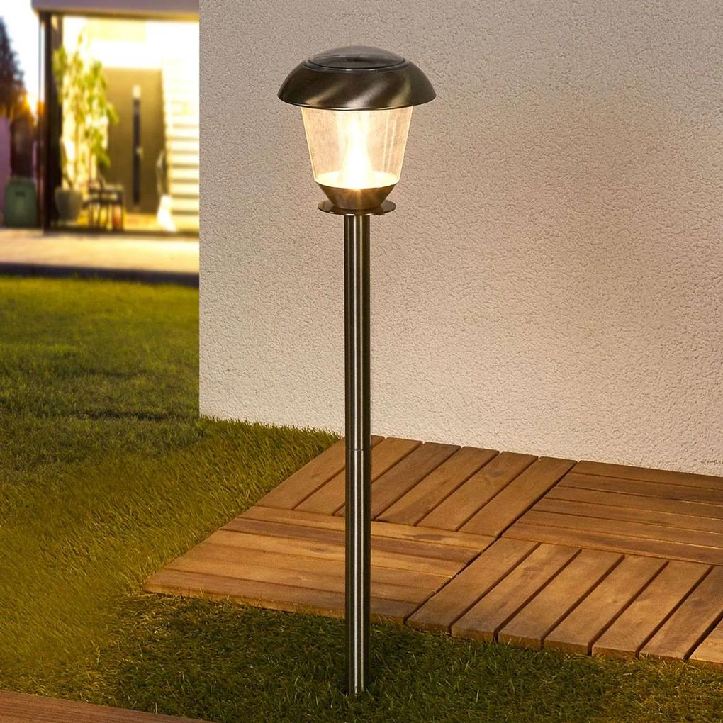 LED solární lampa Nela pro zahradu | BIANO