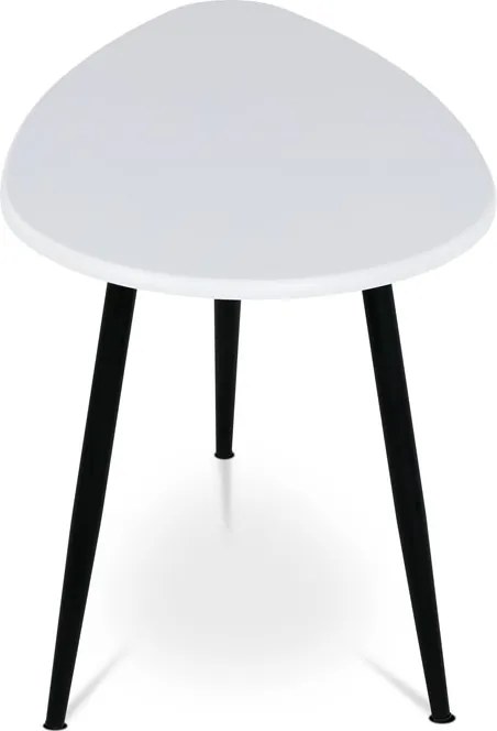Autronic Odkládací stolek AF-3011 WT Odstín: Bílá