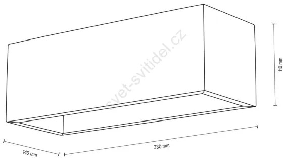 Spot-Light DO2251257 - Nástěnné svítidlo KENZO 2xG9/6W/230V borovice