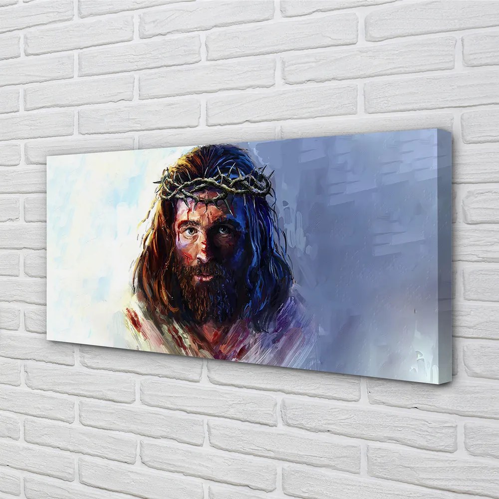 Obrazy na plátně obrázek Ježíše 140x70 cm