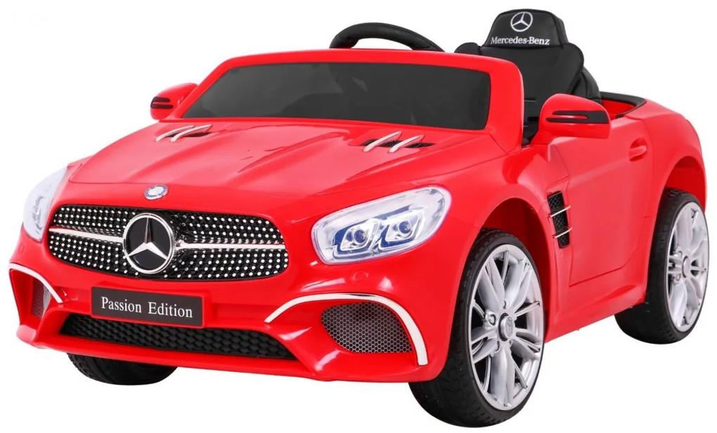 HračkyZaDobréKačky Elektrické autíčko Mercedes SL400 červené