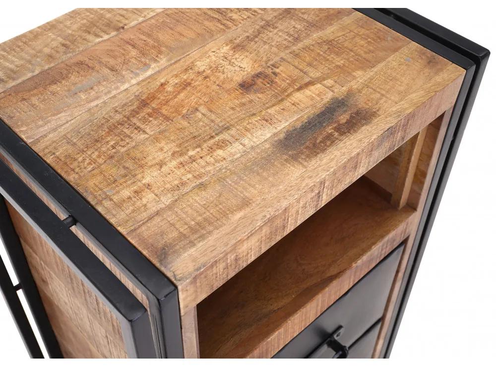 Massive home | Dřevěná komoda Adhill industrální styl MH69607