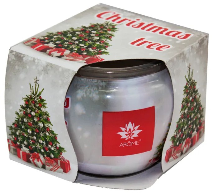 Arome Vonná svíčka Frosted Spruce, 85 g
