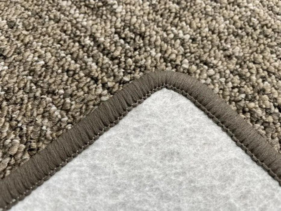 Vopi | Kusový koberec Alassio hnědý - 80 x 150 cm