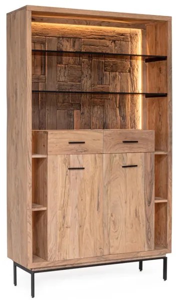 BIZZOTTO Dřevěný kabinet MANGAL 195x115 cm 0747420