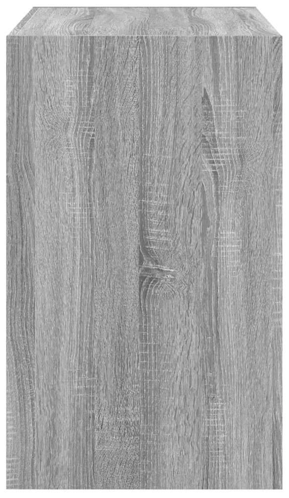Botník šedý sonoma 80 x 42 x 69 cm kompozitní dřevo - Default Title