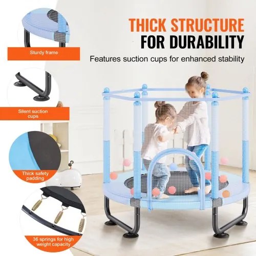 152,4 cm trampolína pro děti Mini trampolína pro batolata – DWYXBC60YCDW6KFK8V0