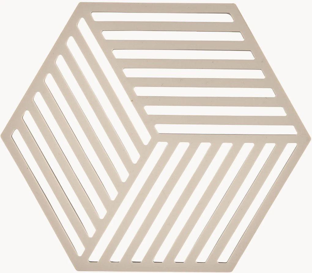 Sada silikonových podtácků Hexagon, 12 dílů