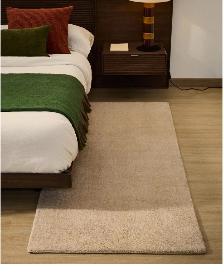Krémový běhoun 80x200 cm Empuries – Kave Home
