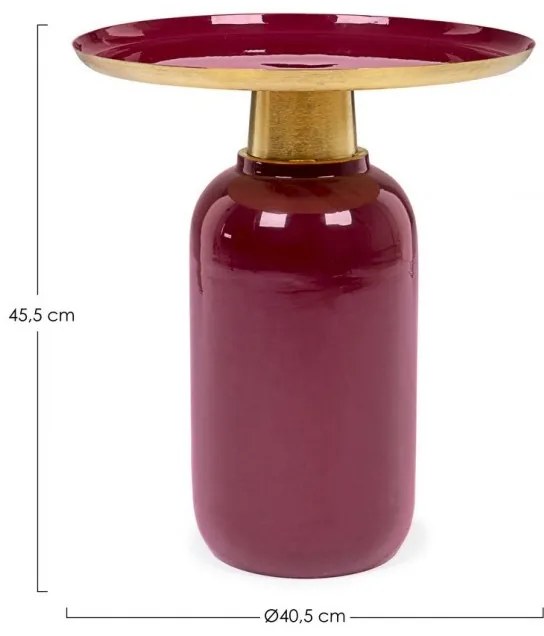 BIZZOTTO Konferenční stolek NALIMA fialový 40cm 0746705
