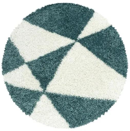 Kusový koberec Tango kruh 3101 blue - 80 x 80 cm