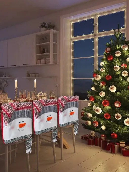 Vánoční potah na židli YX22021