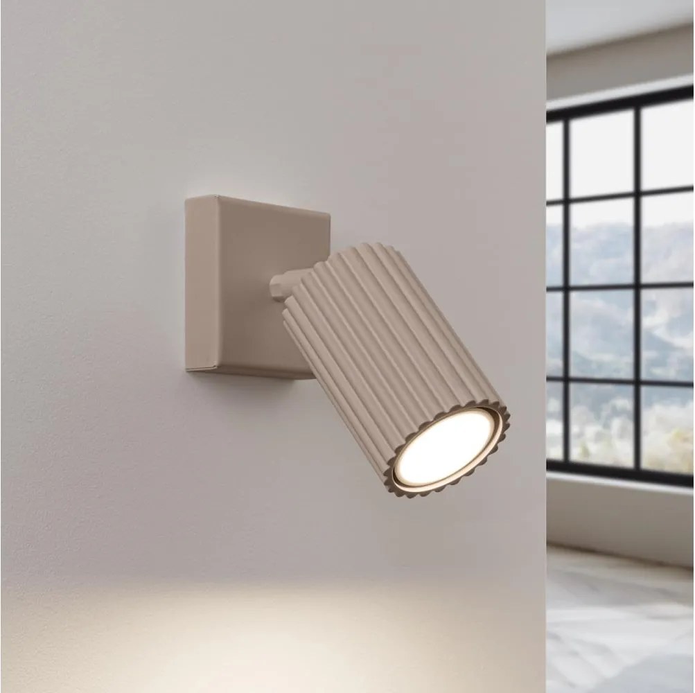Brilagi - LED Nástěnné bodové svítidlo CRESTO 1xGU10/10W/230V taupe