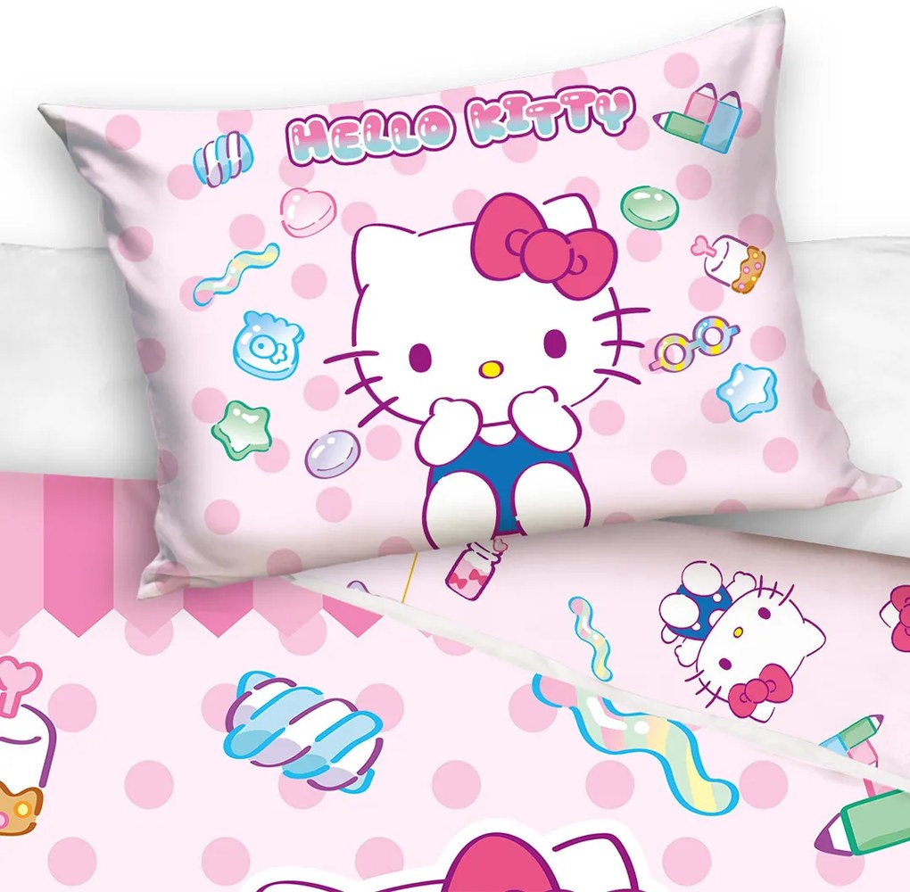 Povlečení do postýlky Hello Kitty Sladké Snění