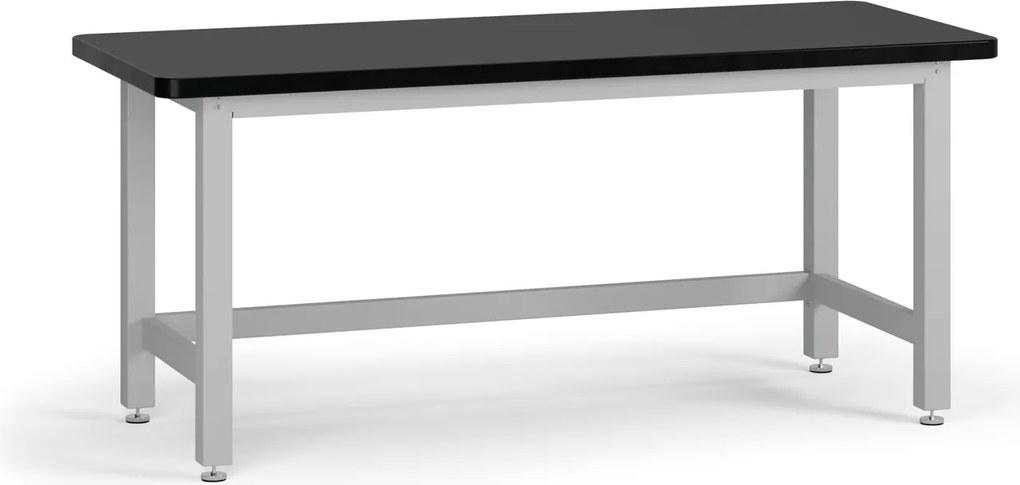 Profesionální dílenský stůl G4, deska MDF + PVC, 1800x750 mm
