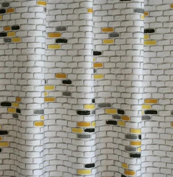 Metrážová dekorační látka bavlněná šíře 140cm Lag-Twister Subway C8, Šití metráže bez šití