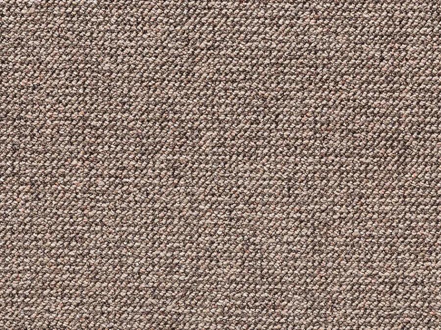 Zátěžový koberec Re-Tweed 42 - hnědý