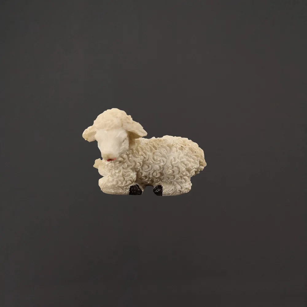 AMADEA Figurka do betlémů - Ovečka 3 cm