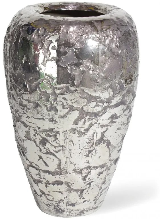 Luxury květináč Chrome Rozměry: 46 cm průměr x 74 cm výška