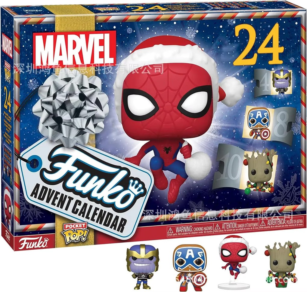 Funko Pop adventní kalendář Spiderman