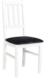 Jídelní židle BOSS 4 Bílá Tkanina 30B