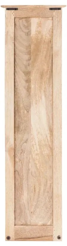 furniture-nabytek.cz - Masivní šatní panel Carino z mangového dřeva, lakovaný, přírodní barva