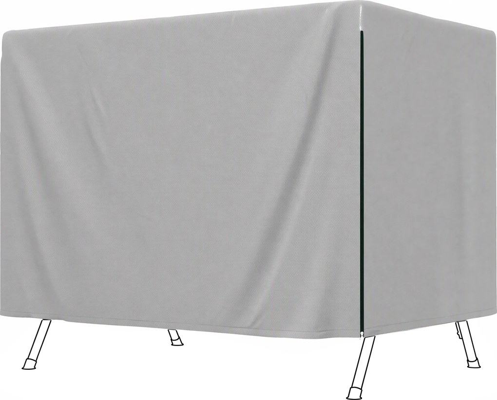 Kryt na zahradní nábytek Ochranný kryt na venkovní nábytek, 215 cm x 155 cm x 150 cm, šedý