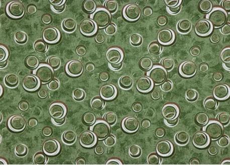 Metrážový koberec Drops 24 Zelená, Šíře role 4m B-Line Kod2902