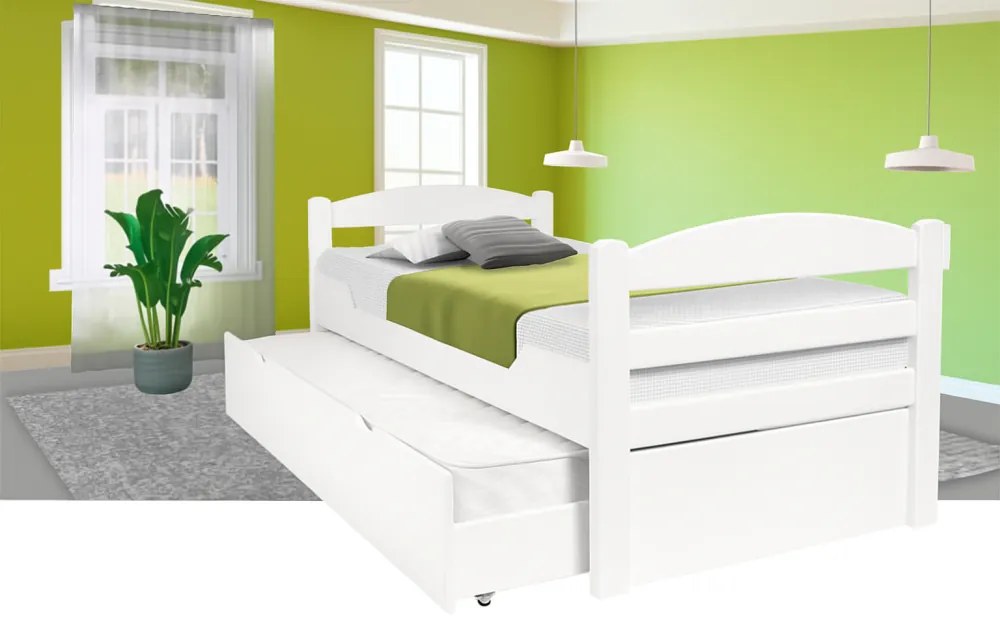 Postel z masivu K1 SOFA 90 - buk Buk natural