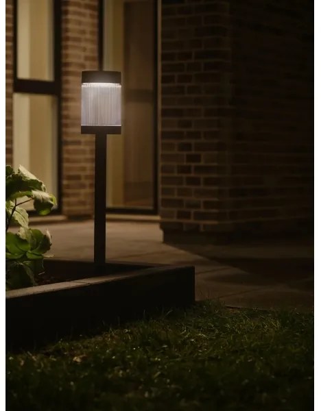 Nordlux - LED Solární lampa COUPAR LED/3,2W/5V IP44 černá