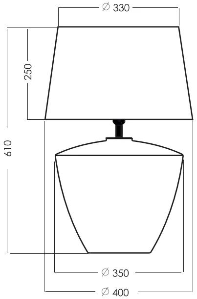 Stolní lampa Ravenna L052331250