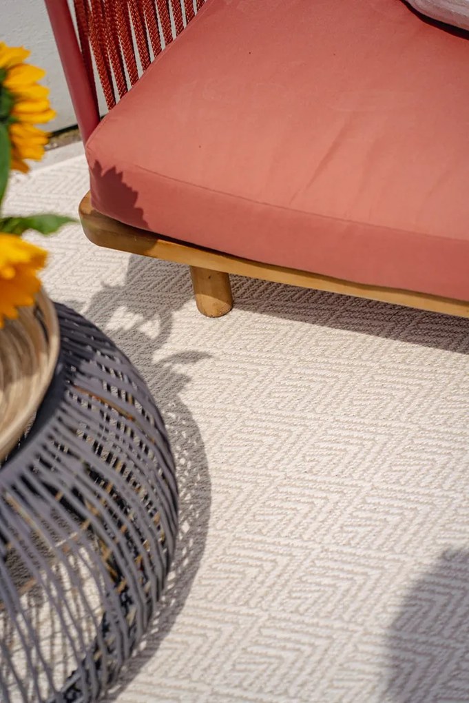 EXTOR CARPETS Venkovní kusový koberce MAXIMA W 102 BARVA: Krémová, ROZMĚR: 300x400 cm