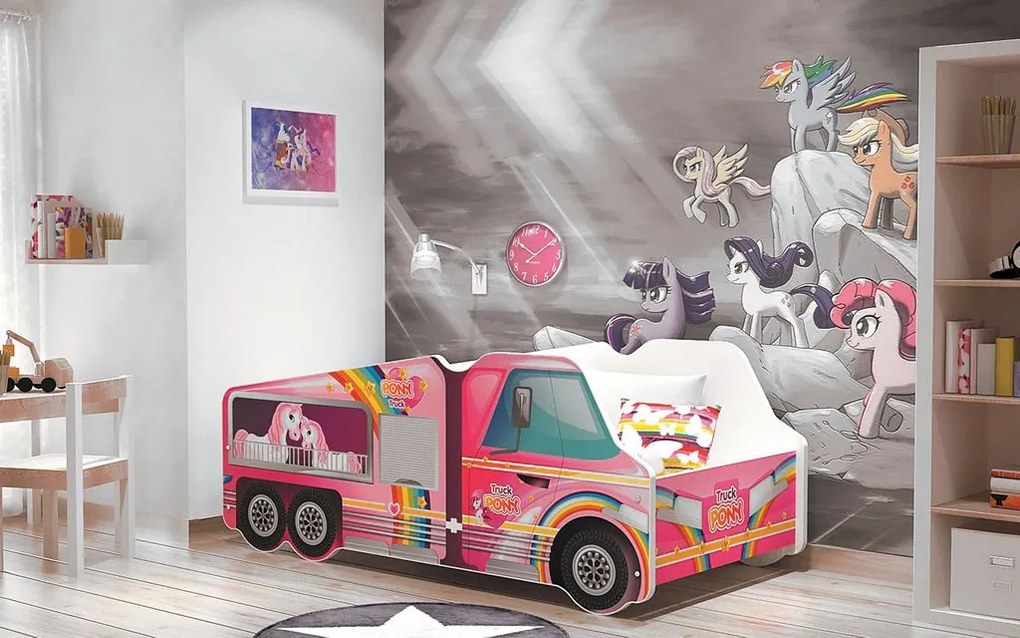 Dětská postel Truck AUTO Car - Pony