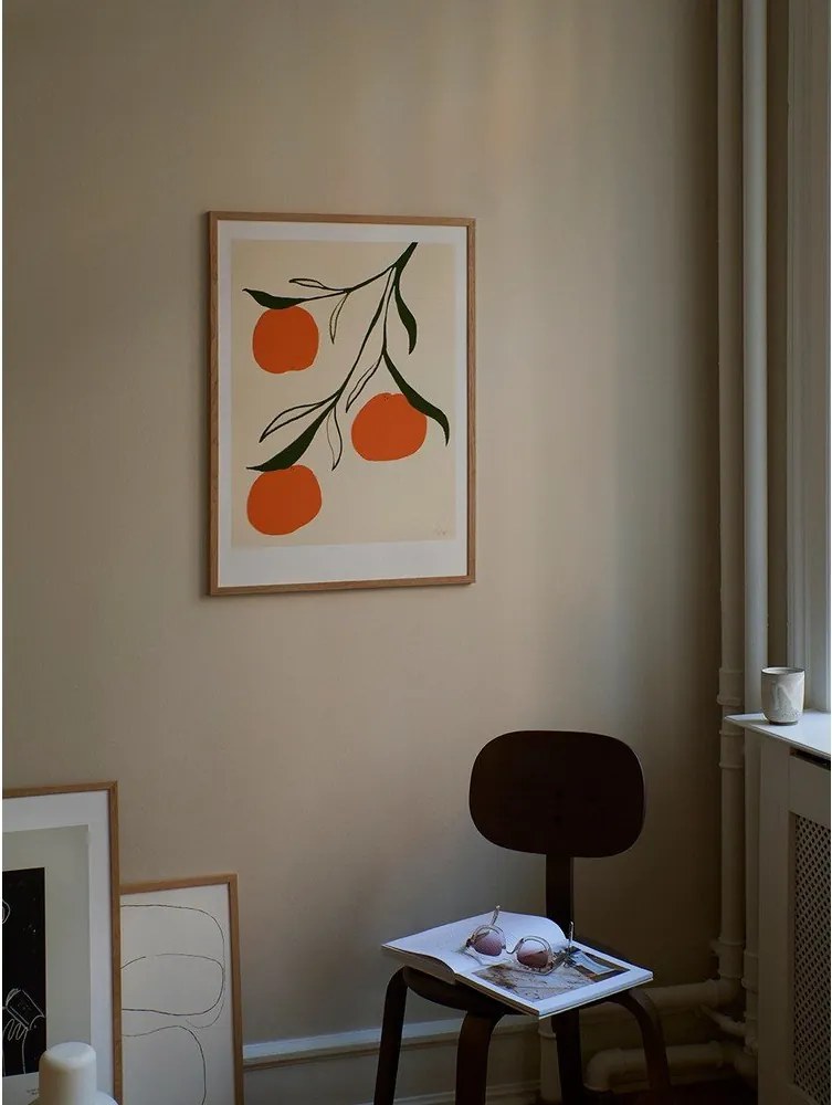 Plakát 30x40 cm Orange – Anna Mörner – The Poster Club