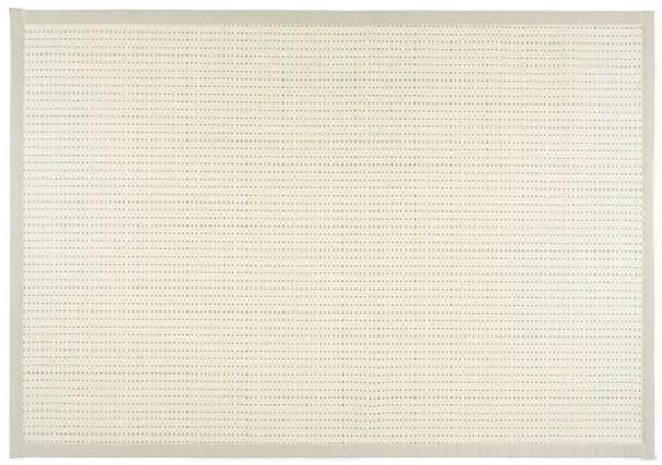 Koberec Valkea, bílo-černý, Rozměry  80x150 cm VM-Carpet
