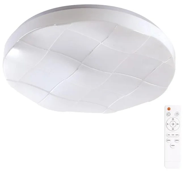 Polux LED Stmívatelné stropní svítidlo POLARIS na dálkové ovládání LED/48W/230V SA1072