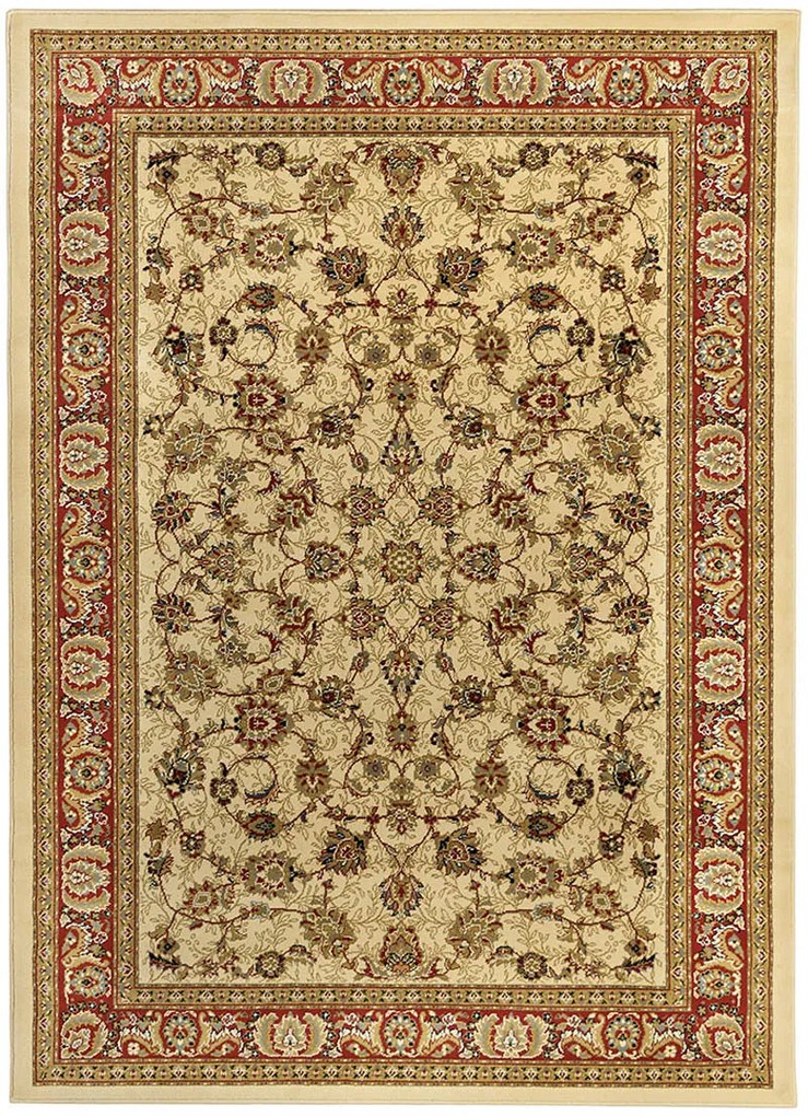 Koberce Breno Kusový koberec KENDRA 170/DZ2I, Béžová, Vícebarevné, 200 x 285 cm