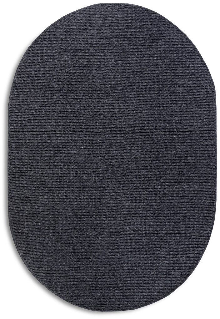 Villeroy & Boch Kusový koberec 106051 Anthracite ovál, 160x230 ovál, šedá, ložnice