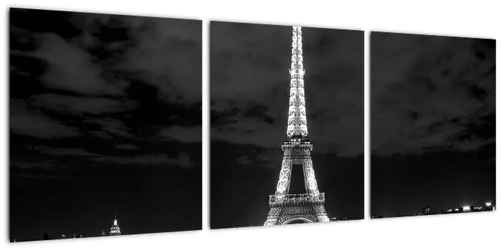 Noční Eiffelova věž - obraz