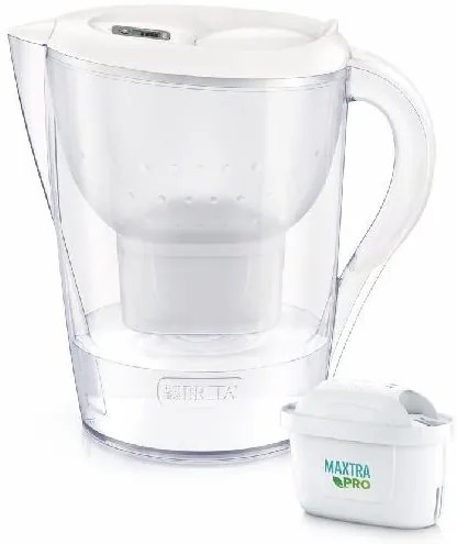 Brita Konvice - Filtrační konvice Marella XL Memo, objem 3,5 l, 3x filtr MX PRO, bílá 1052782