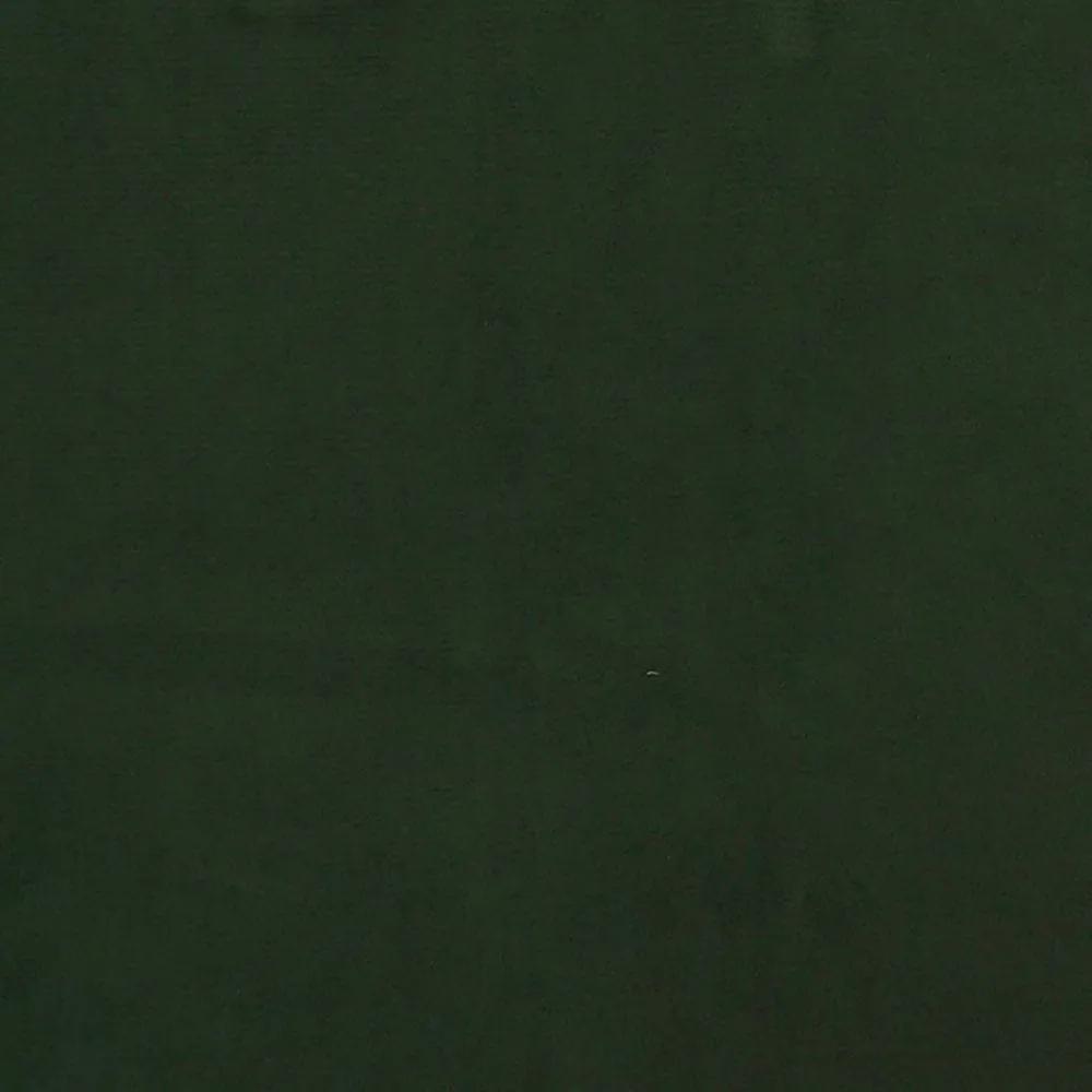 Petromila 2místná rozkládací pohovka se 2 polštáři tmavě zelená samet