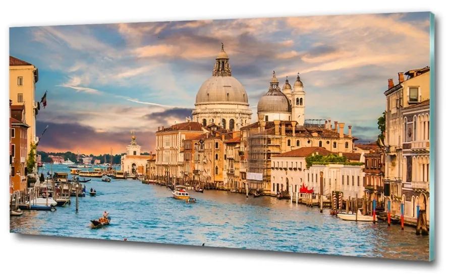 Wallmuralia Moderní skleněný obraz z fotografie Benátky Itálie 100x50