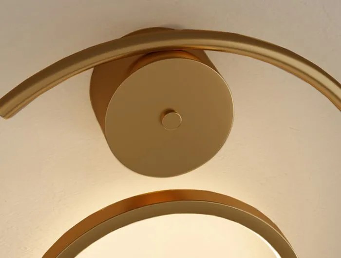 Toolight Toolight, LED nástěnné svítidlo APP1143-W, měděná, OSW-14100