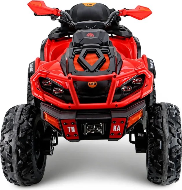 LEAN CARS Čtyřkolka na akumulátor XW-08 4x4 45 W červená
