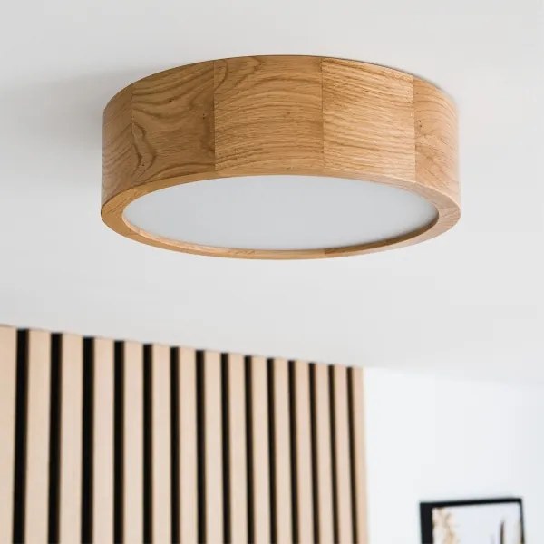 Brilagi - LED RGBW Stmív. strop. sv. CARVALHO 1xE27/9W/230V Wi-Fi dub pr. 27,5