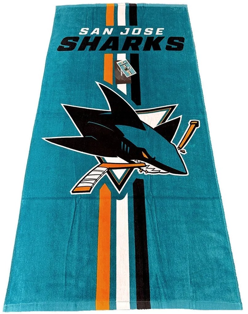 Froté osuška NHL San Jose Sharks Prestige 70x140 cm