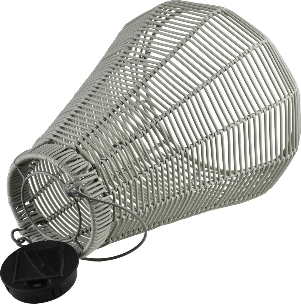 Solární lucerna SOKKE 33/45 šedá