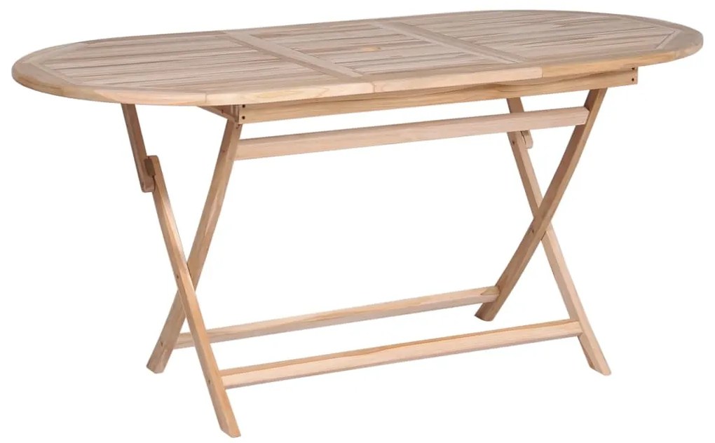 Jídelní stůl z masivního teakového dřeva | 160x80x75 cm