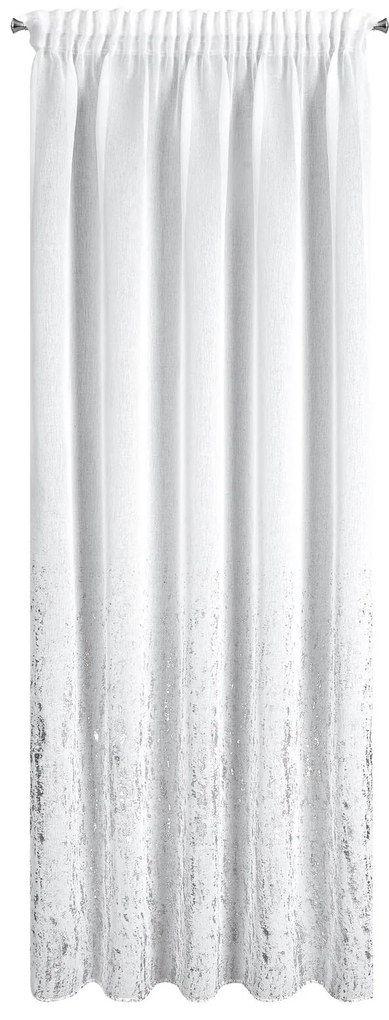 ZÁCLONA NA PÁSCE OLIVIE 140X250 CM VZOROVANÁ