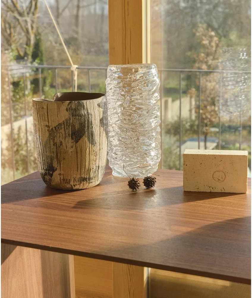 Skleněná váza (výška 30 cm) Vorma – Kave Home